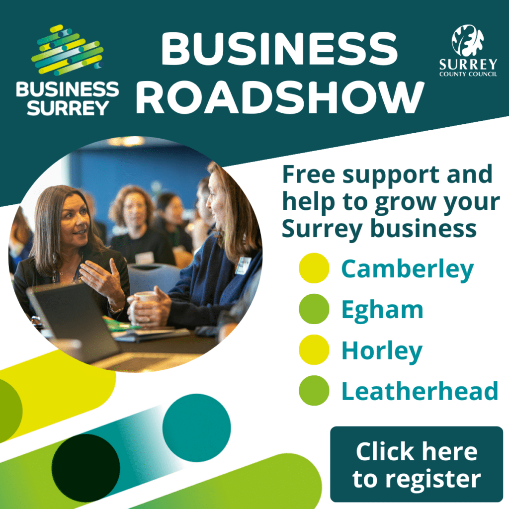 Business Surrey roadshow: book now to attend - Business Surrey