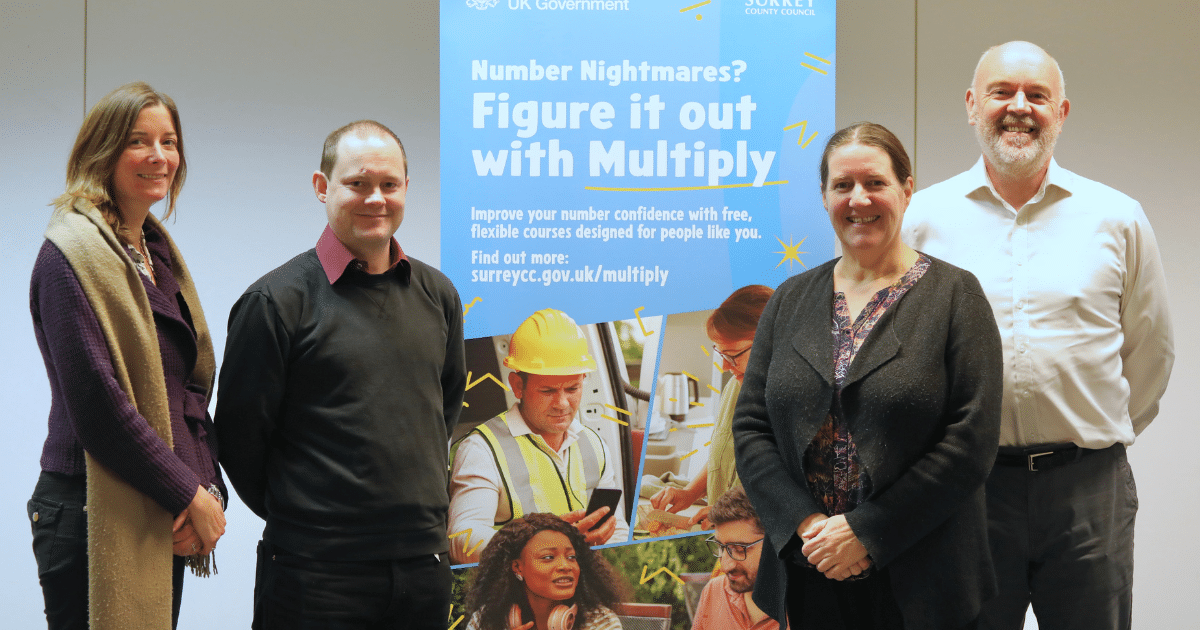 Multiply providers network meeting in Surrey - Business Surrey